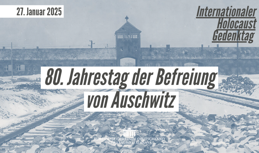 Internationaler Holocaust Gedenktag: 80. Jahrestag der Befreiung von ...